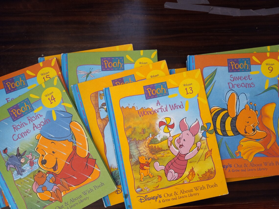 Winnie the Pooh Books Pooh Junk Journal Covers Pooh | Etsy