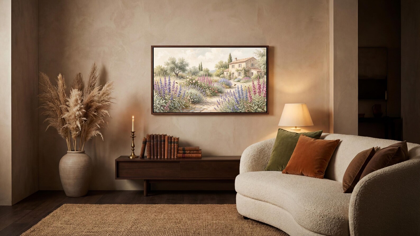Salvia Herbaceous Border Samsung Frame TV Art | Aromatic Garden Digital ...