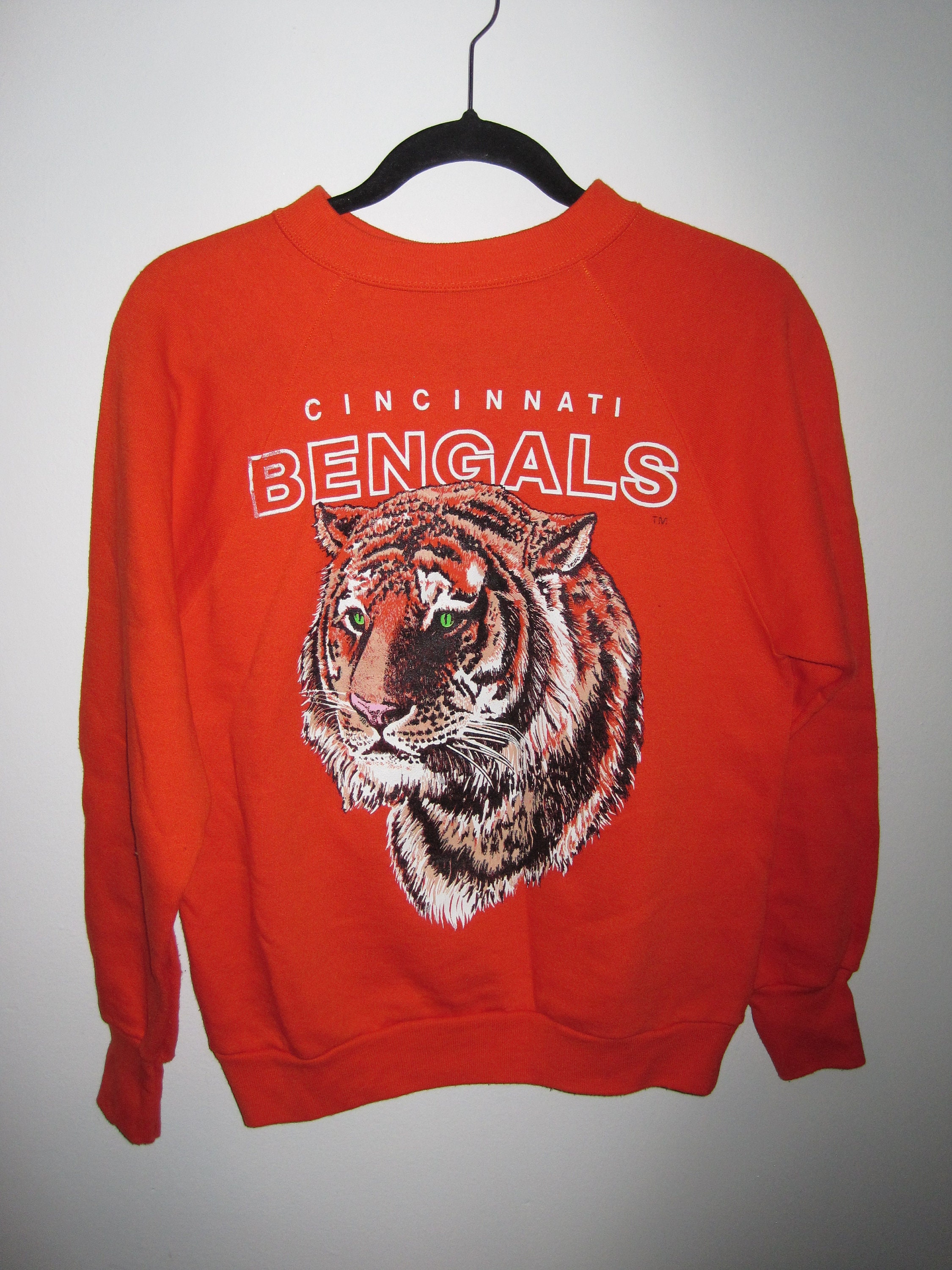 90's Vintage Cincinnati Bengals Sweatshirt - Etsy
