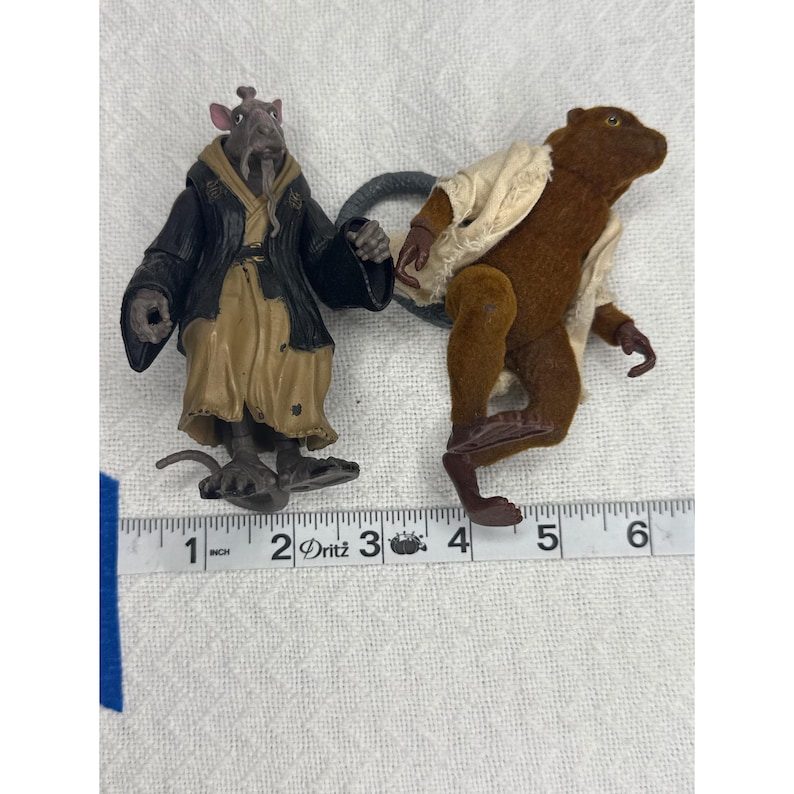 Vintage TMNT Master Splinter Rat King Action Figures Mirage Studios ...