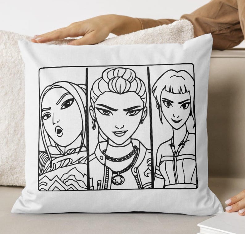 25 Kpop Demon Hunter Svg Png Bundle, Demon Hunters Inspired Svg, Girl ...