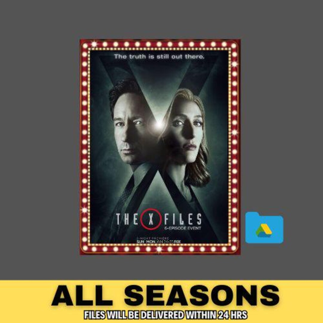 The X-files Complete Series - 1993-2018- All 11 Seasons - High Quality ...