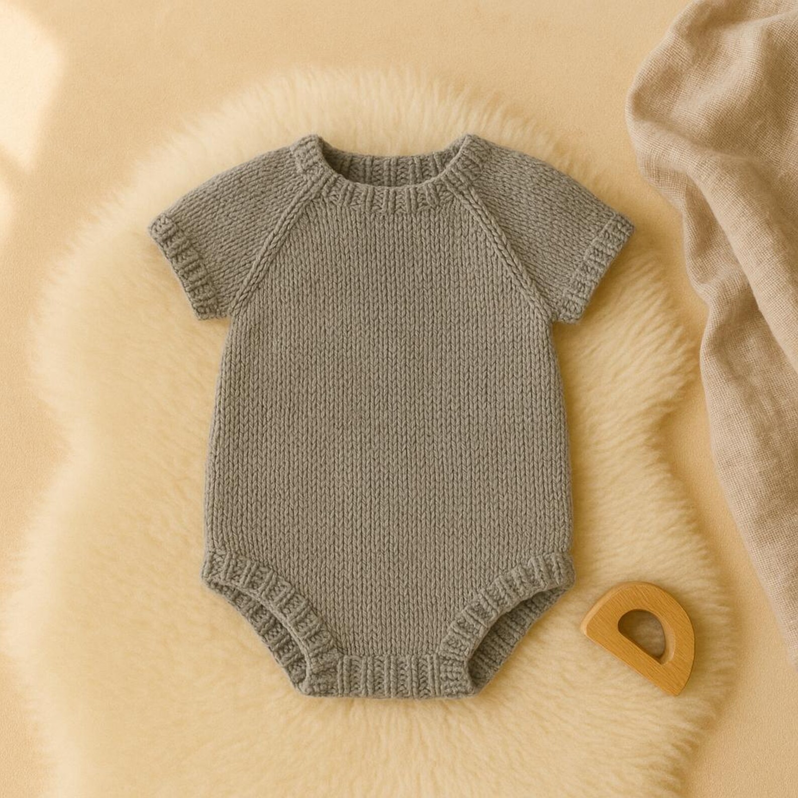 Baby Romper Knitting Pattern Bundle | Newborn Outfit DIY (PDF Download ...