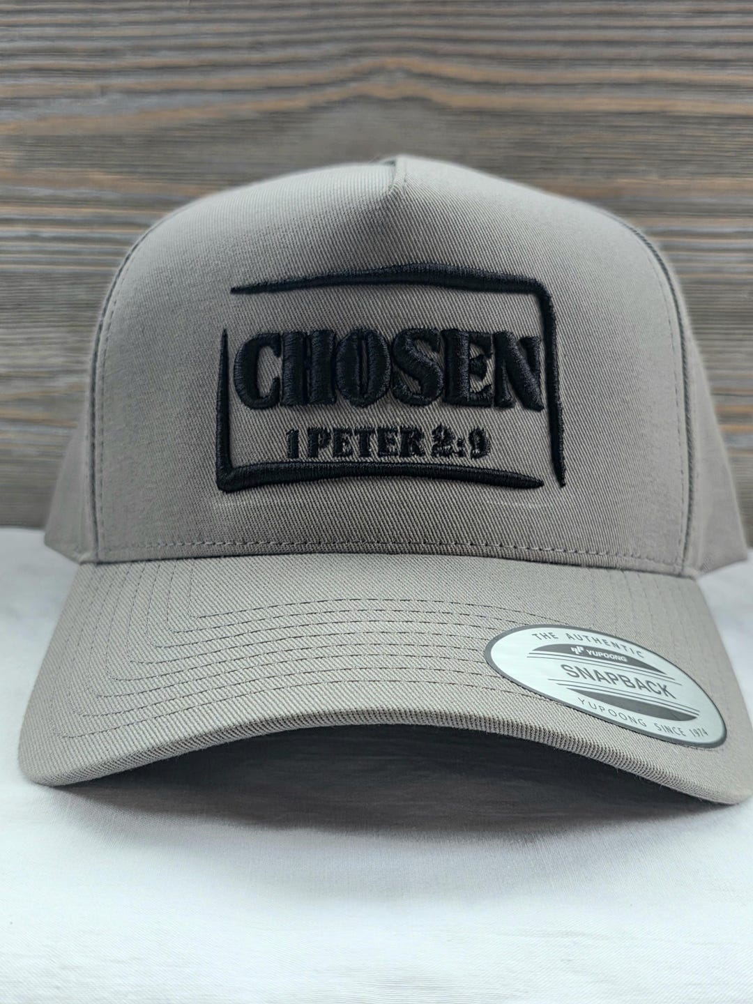 Embroidered 3D Puff Christian Hat Bible Scripture Yupoong Retro ...