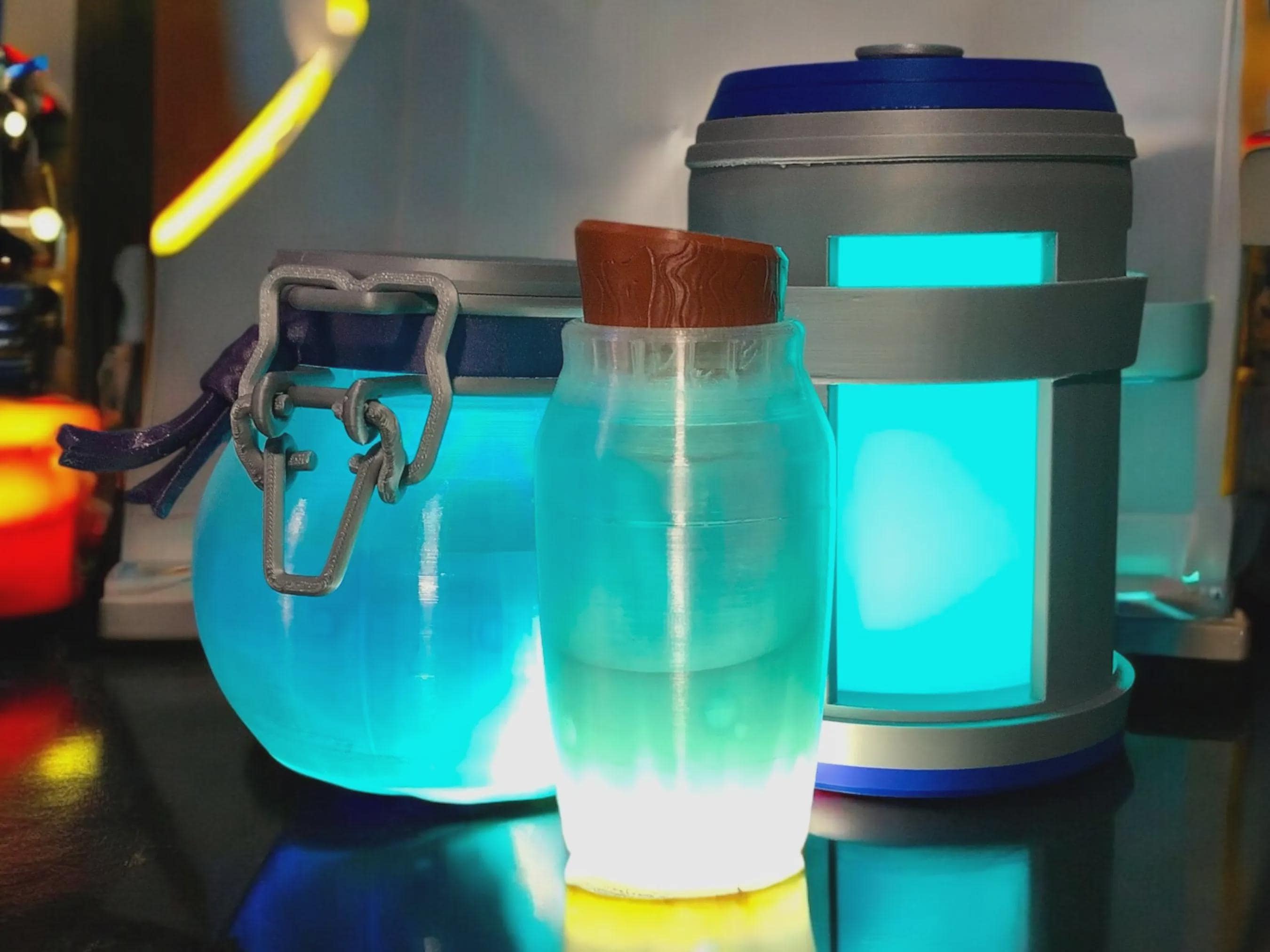 Shield Potions - 3D Printed Replicas - Light Up - Etsy