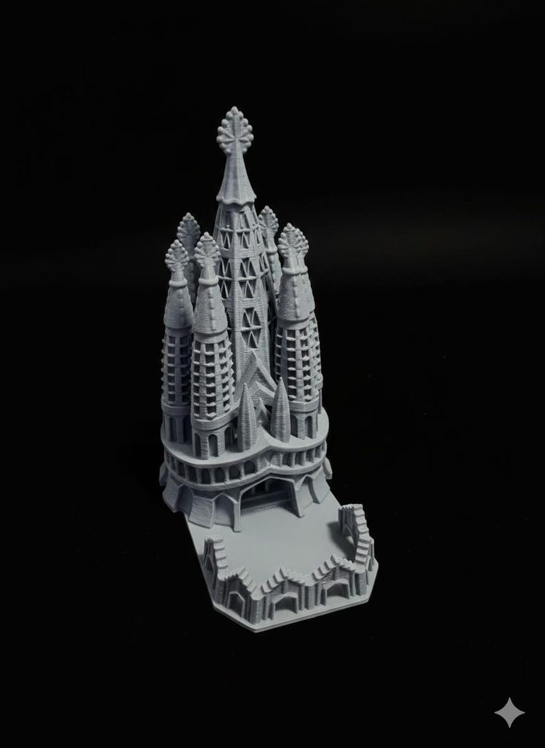 Medieval Cathedral Dice Tower | D&D Dice Tower | Tabletop RPG Dice ...