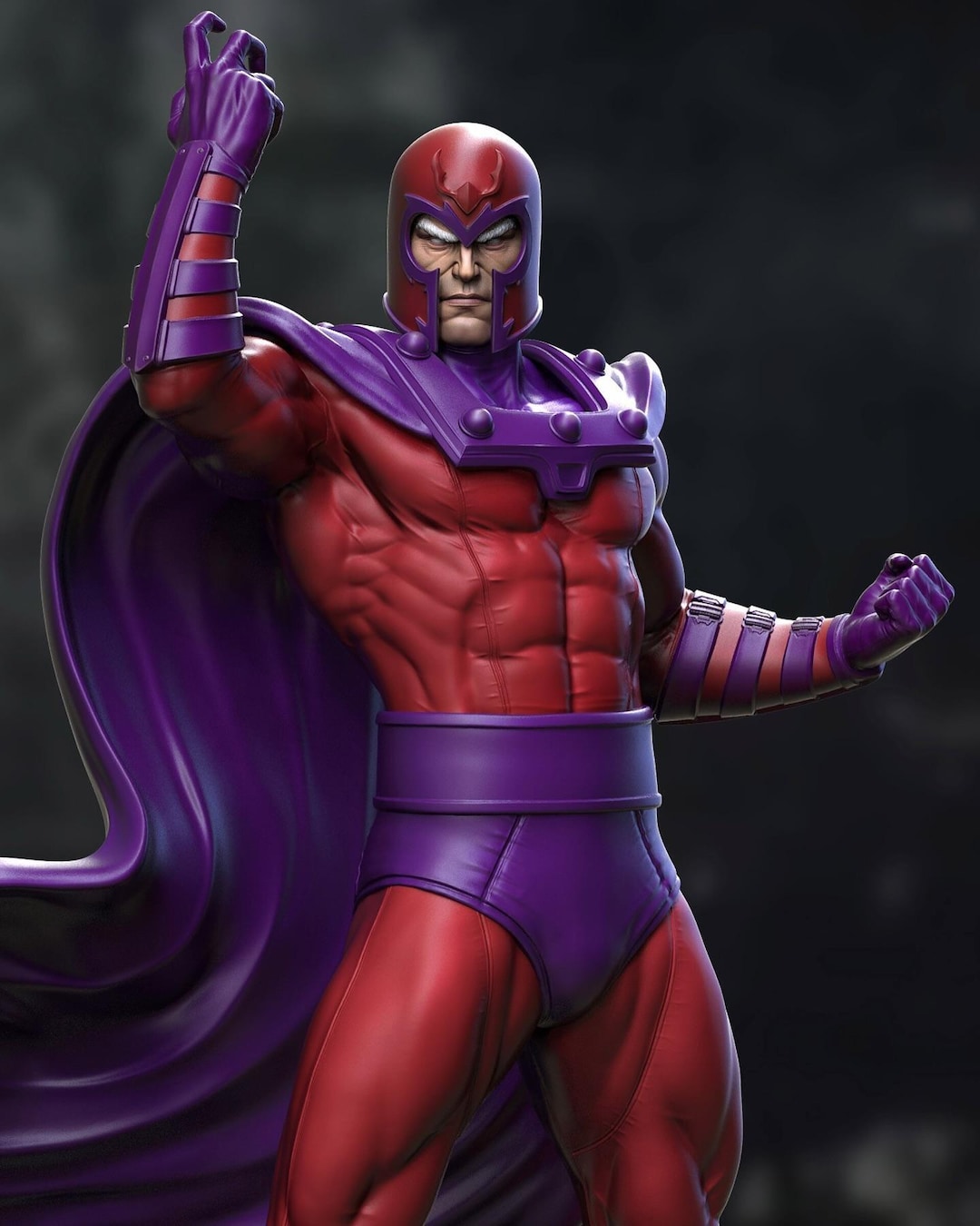 Magneto STL File | Marvel Mutant 3D Print Model | Detailed Statue - Etsy