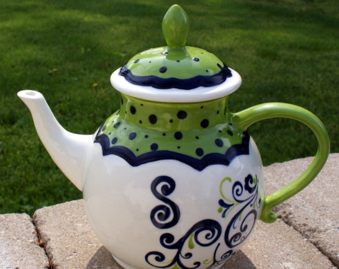 Custom Tea Pot (whimsical) - Etsy