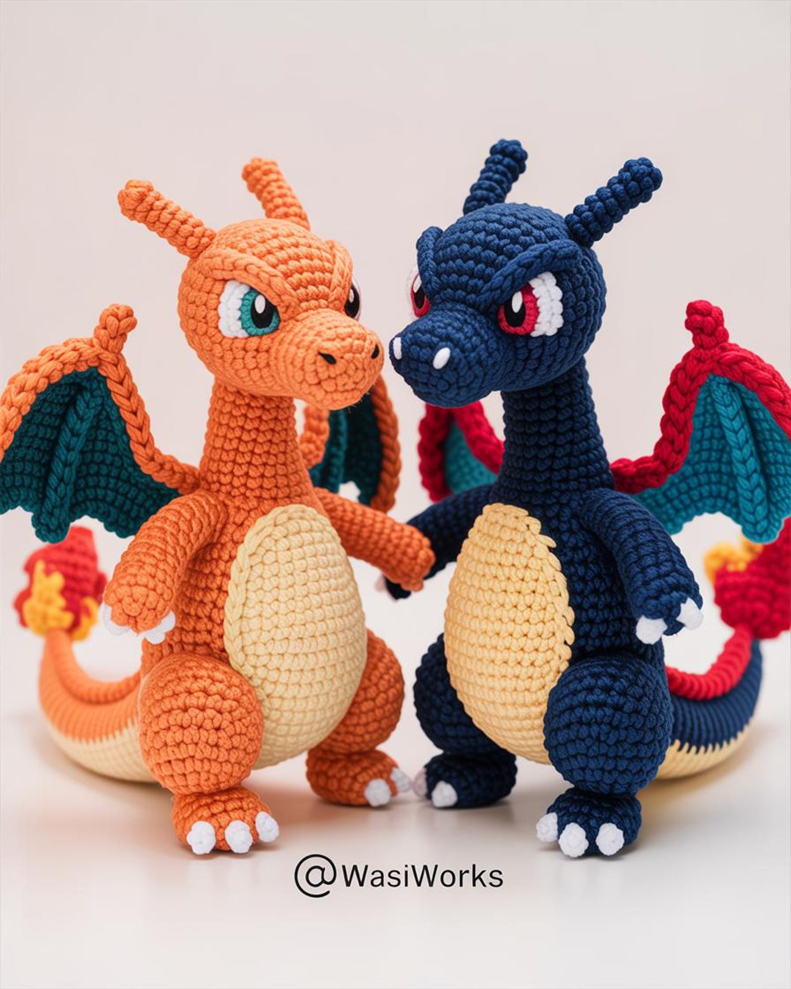 Charizard Crochet Pattern | Geeky Nursery Decor | Easy Pokemon Dragon ...