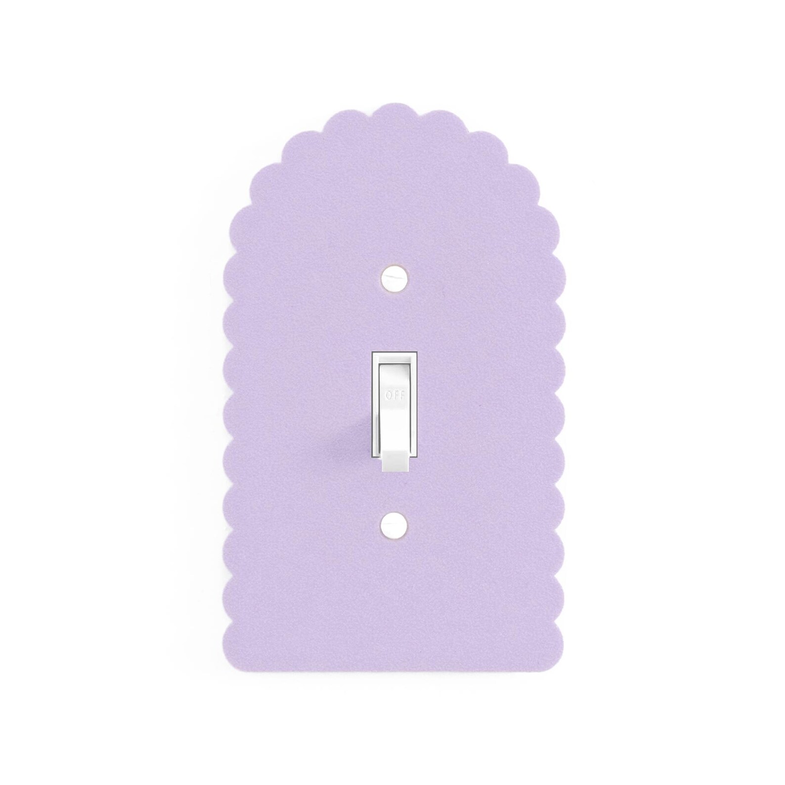 Scalloped Arch Modern Light Switch Cover Plate | Fun Colors Textured ...