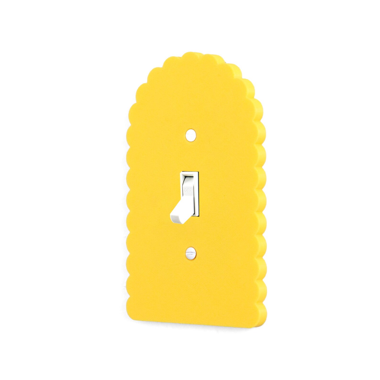 Scalloped Arch Modern Light Switch Cover Plate | Fun Colors Textured ...