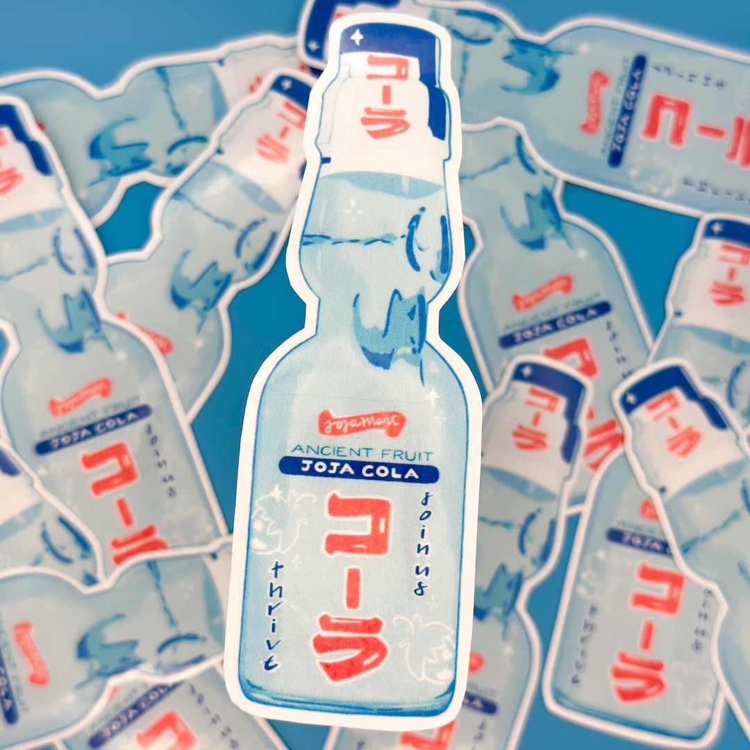 Joja Cola Ramune Sticker - Stardew Valley Inspired - Vinyl Handcut ...