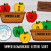 Apple Letter Sort Game: Upper & Lowercase Alphabet Matching (PDF ...