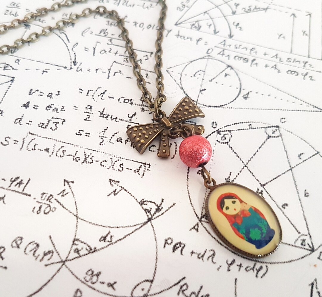 Femme Fatale - Gothic Romantic Russain Doll Matryoshka Cabochon Charm ...