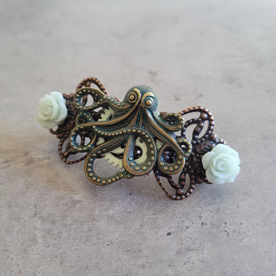 Octopus Game Metal Colors and Green Octopus Sea Nautical - Etsy
