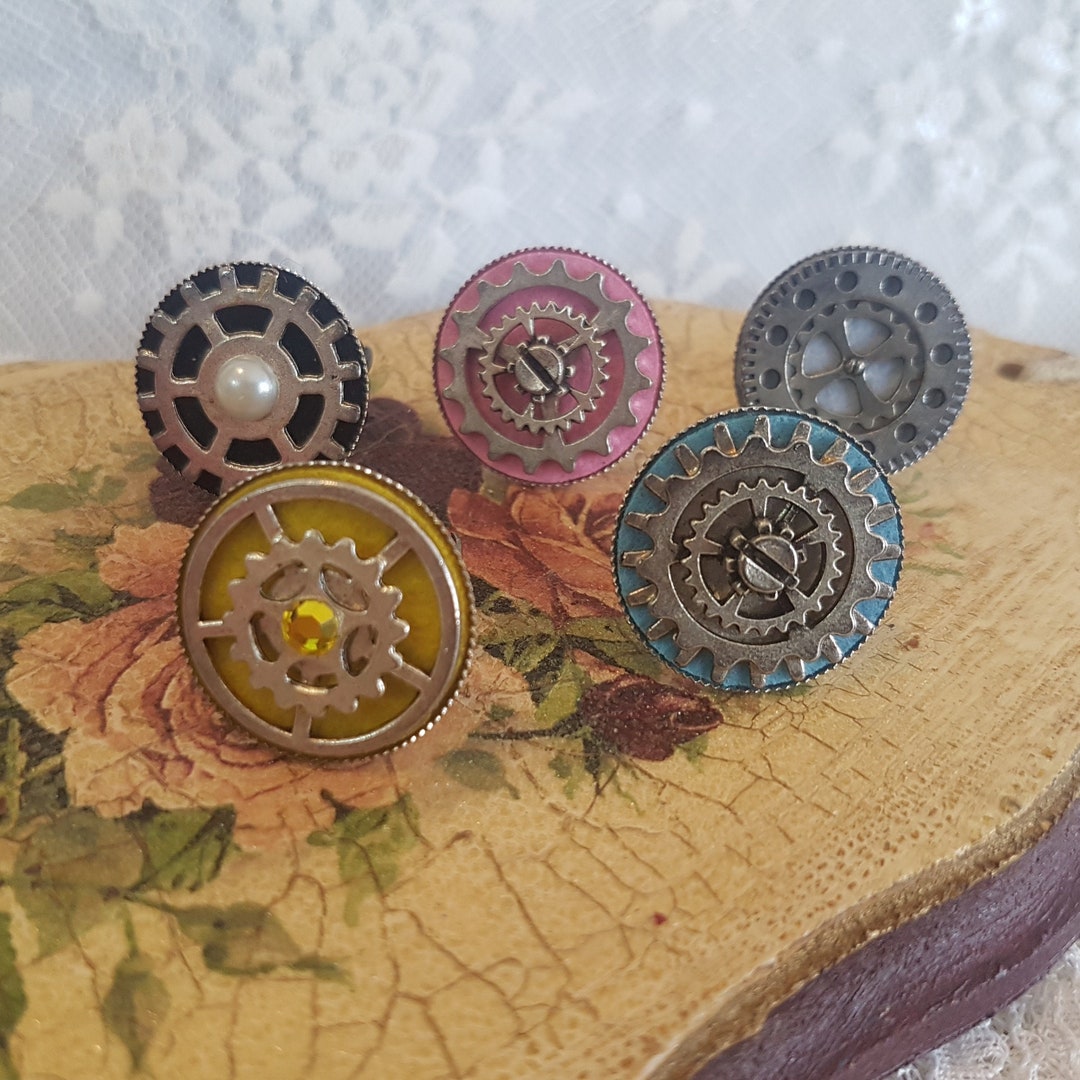 Steampunk Filigree Cogs and Gears Adjustable Ring - Etsy
