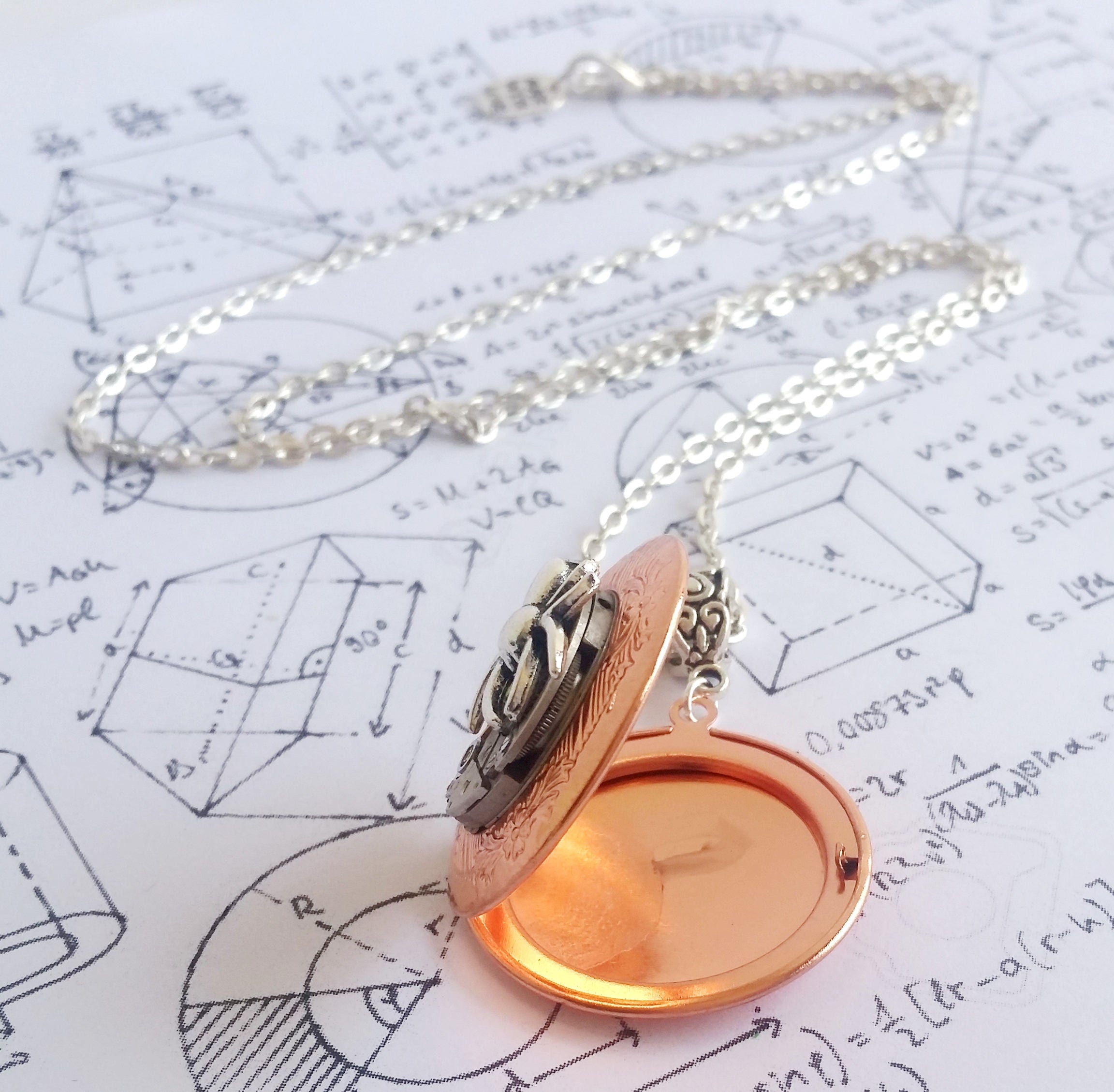 Gothic Steampunk Filigree Spider Silver Clock Watch Gear - Etsy