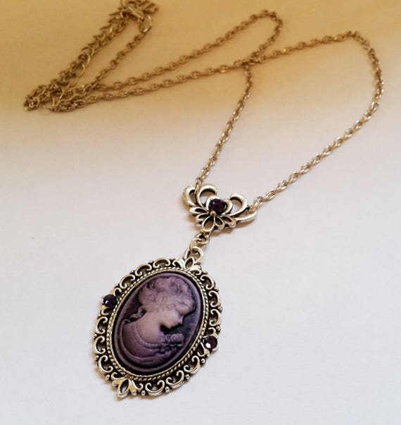 Gothic Steampunk Victorian Lady Silver Filigree Swarovski - Etsy