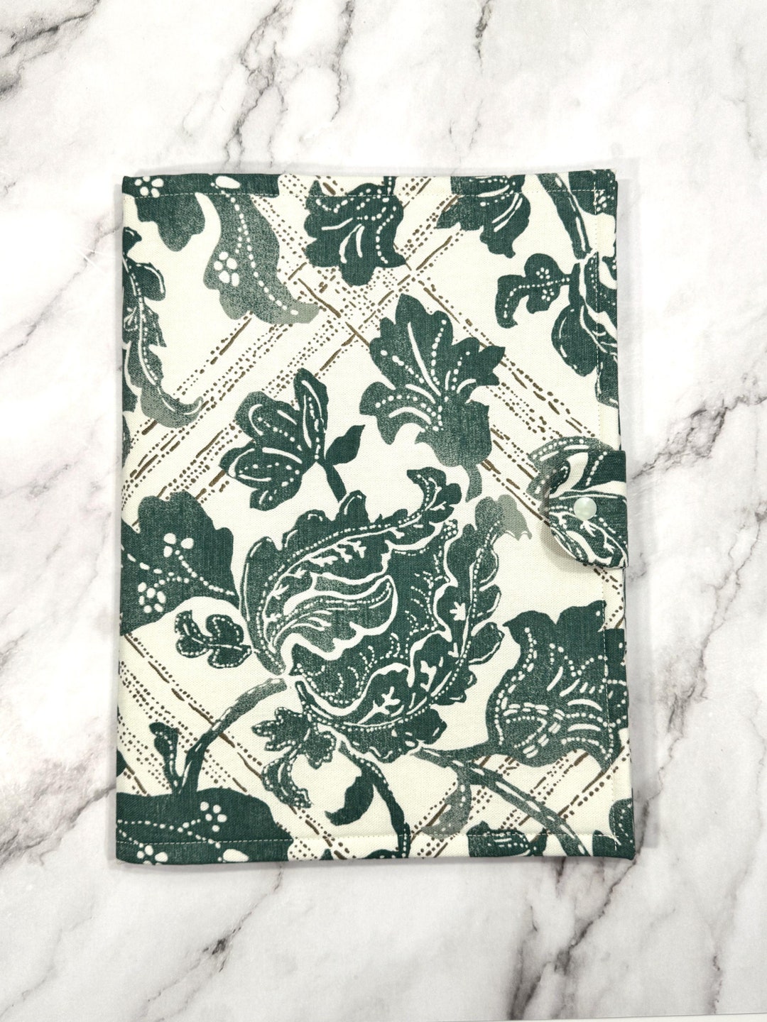 Cross Stitch Project Folder - Embroidery Needlepoint Storage - Teal ...