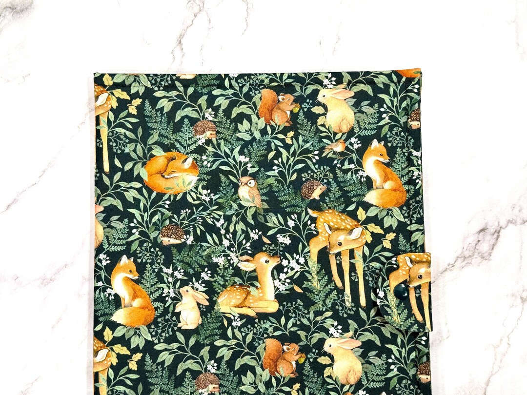 Cross Stitch Project Folder - Embroidery Needlepoint Storage - Woodland ...