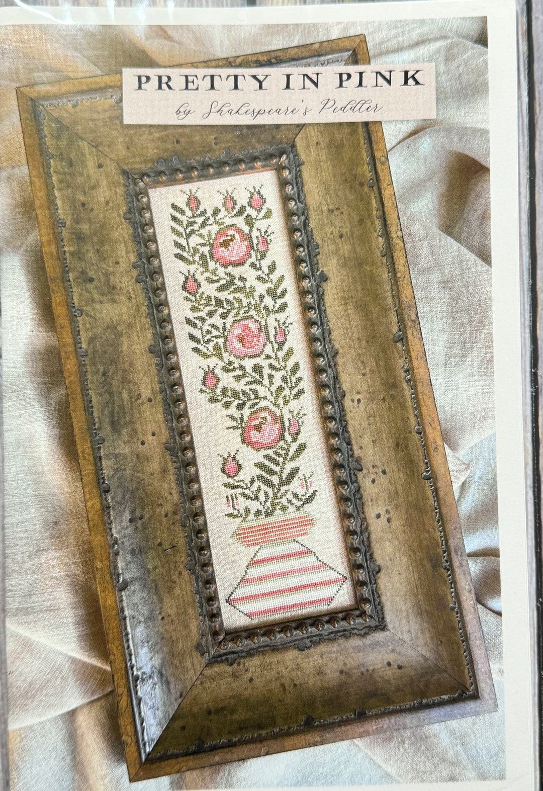 Pretty in Pink - Shakespeare's Peddler | Cross Stitch Pattern Chart - Etsy