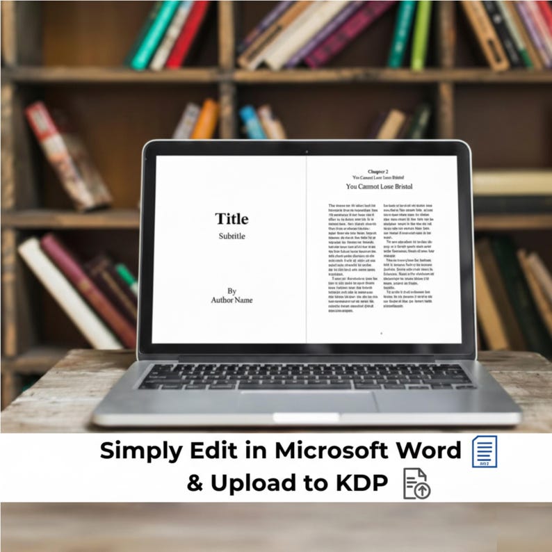 KDP Book Formatting Templates | Print & Ebook Layout (word Files, 6x9 ...