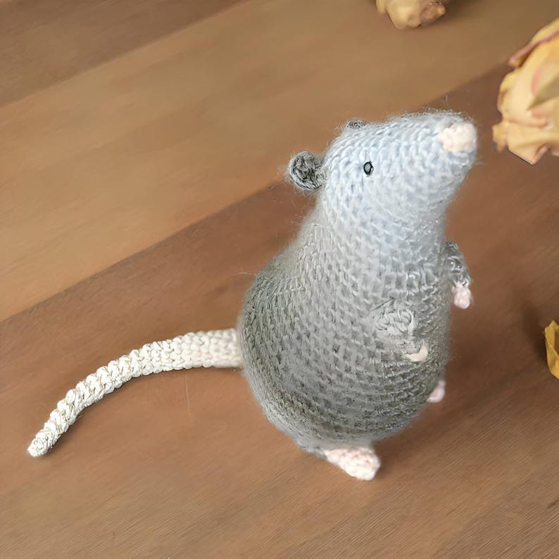 Amigurumi Rat Crochet Pattern – Rüdiger Rat Plush Toy DIY Tutorial ...