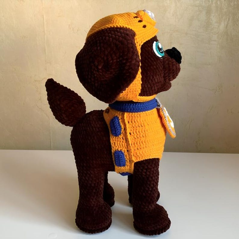 Chocolate Lab Amigurumi Crochet Pattern: Puppy Plush Toy (PDF) - Etsy