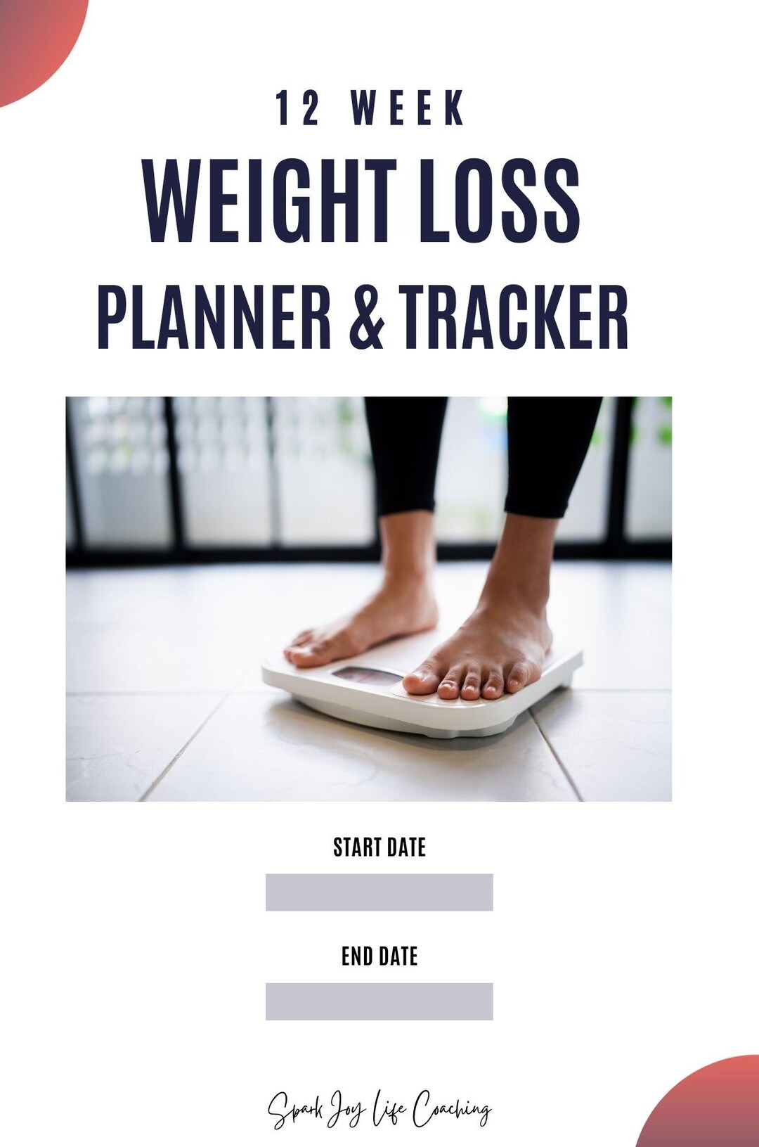 12 Week Weight Loss Planner & Tracker - Digital Download - Etsy