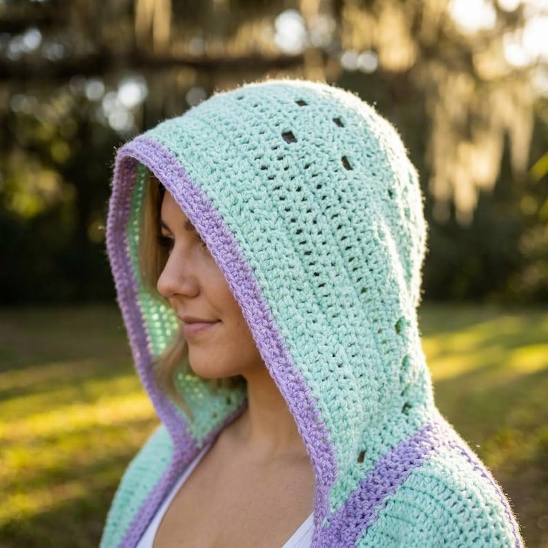 Luna Moth Crochet Cloak Pattern, Adult Butterfly Wing Shawl Tutorial ...