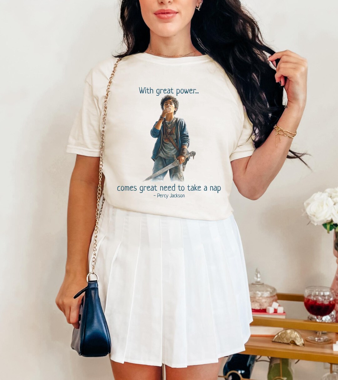 Percy Jackson Tee, Funny Napper Graphic, Comfort Colors T-shirt - Etsy