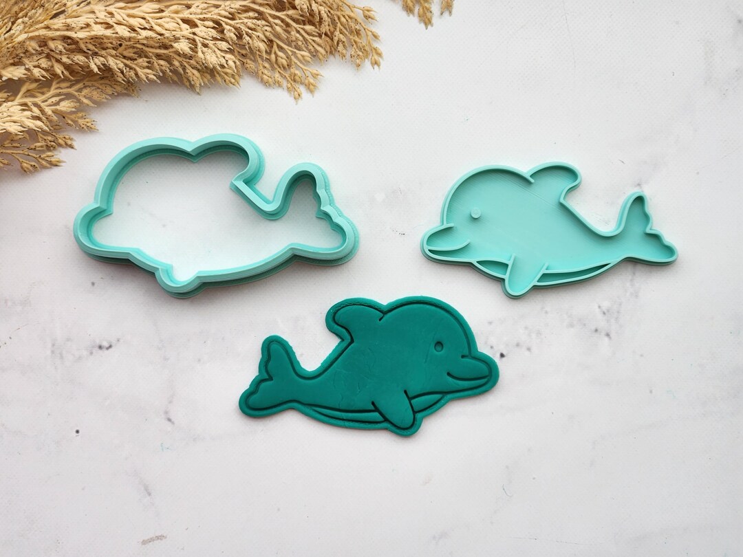 Dolphin Cookie Cutter Digital STL File - Etsy