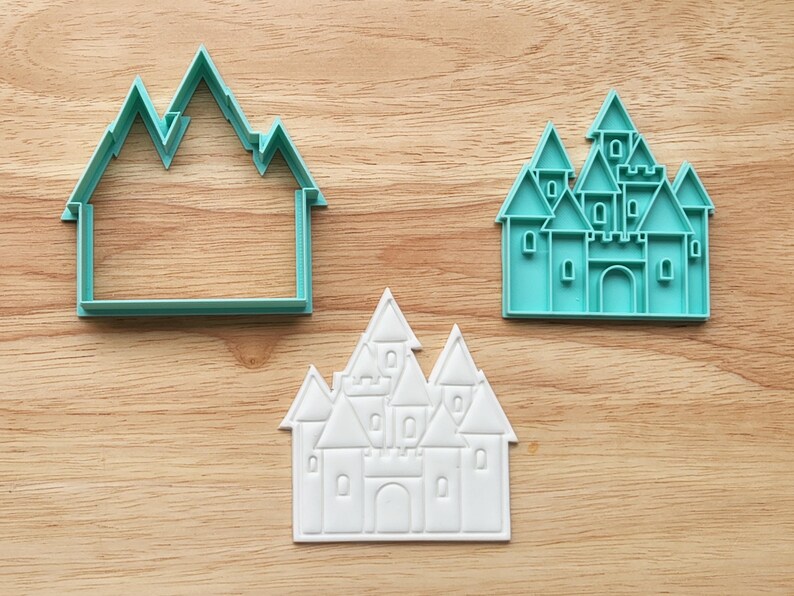 Castle Cookie Cutter STL File | 3D Print Baking Digital Download - Etsy