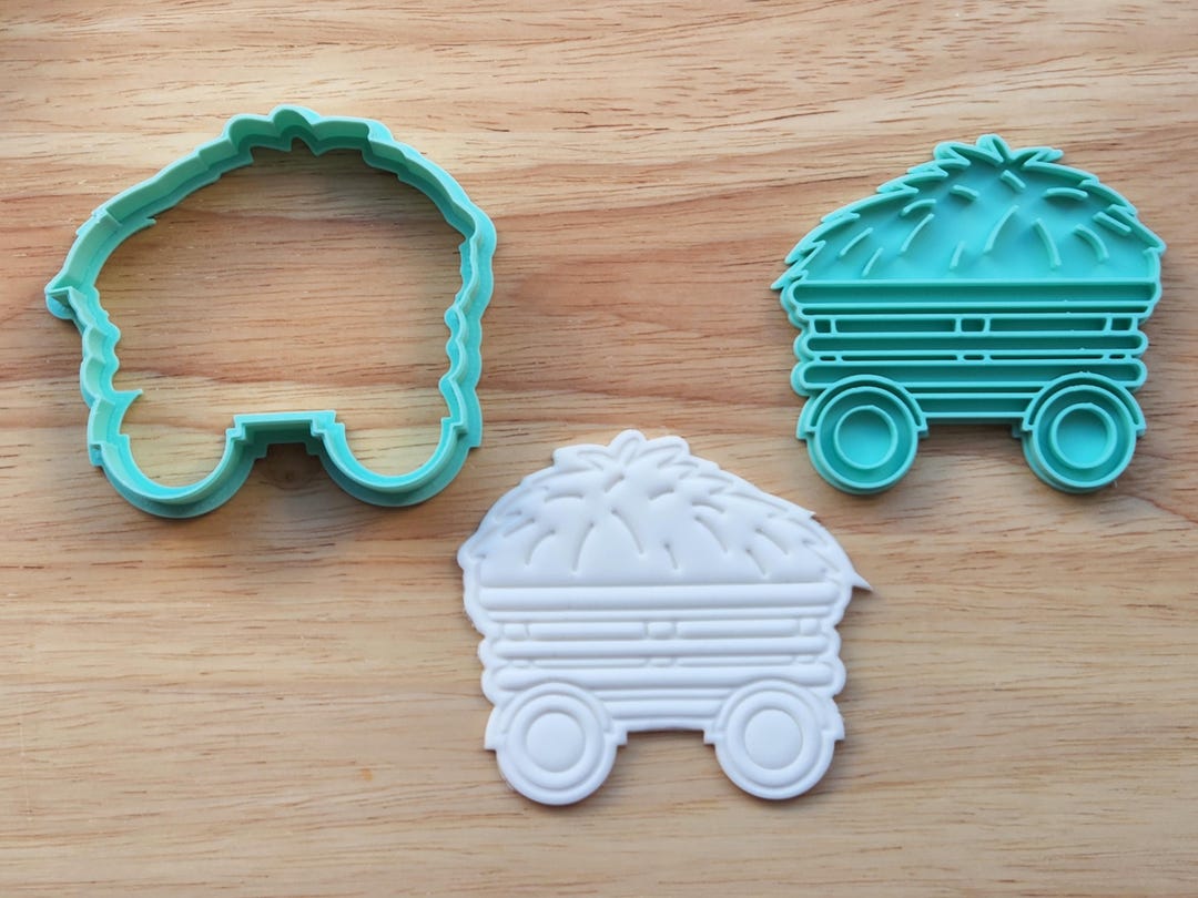 Hay Trailer Cookie Cutter 3D Print STL File Kids Party Vehicle ...