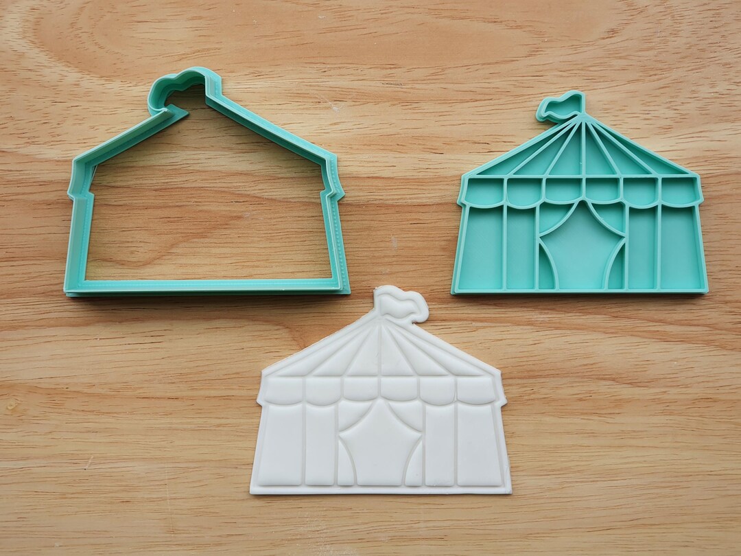 Circus Tent Cookie Cutter Digital STL File - Etsy