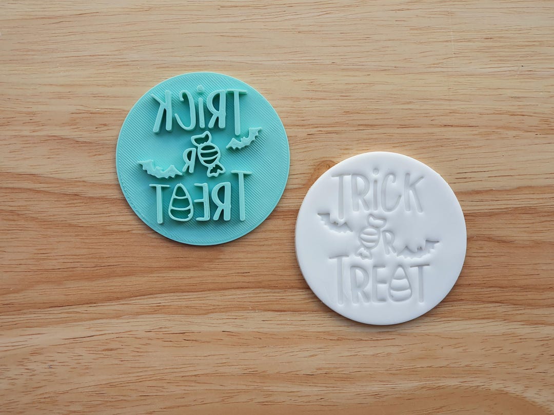 Trick or Treat Boo Cookie Cutter STL | 3D Print Digital Download - Etsy