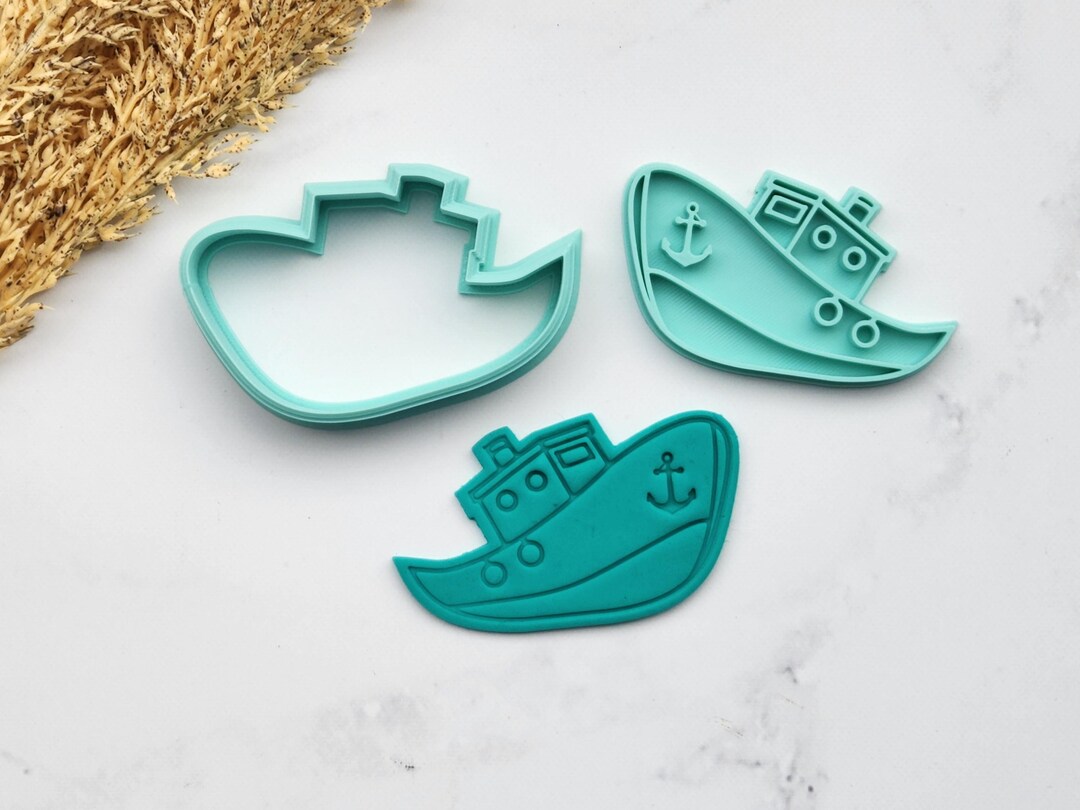 Boat Cookie Cutter STL 3D Print Sports Team Event Kids Activity Digital ...