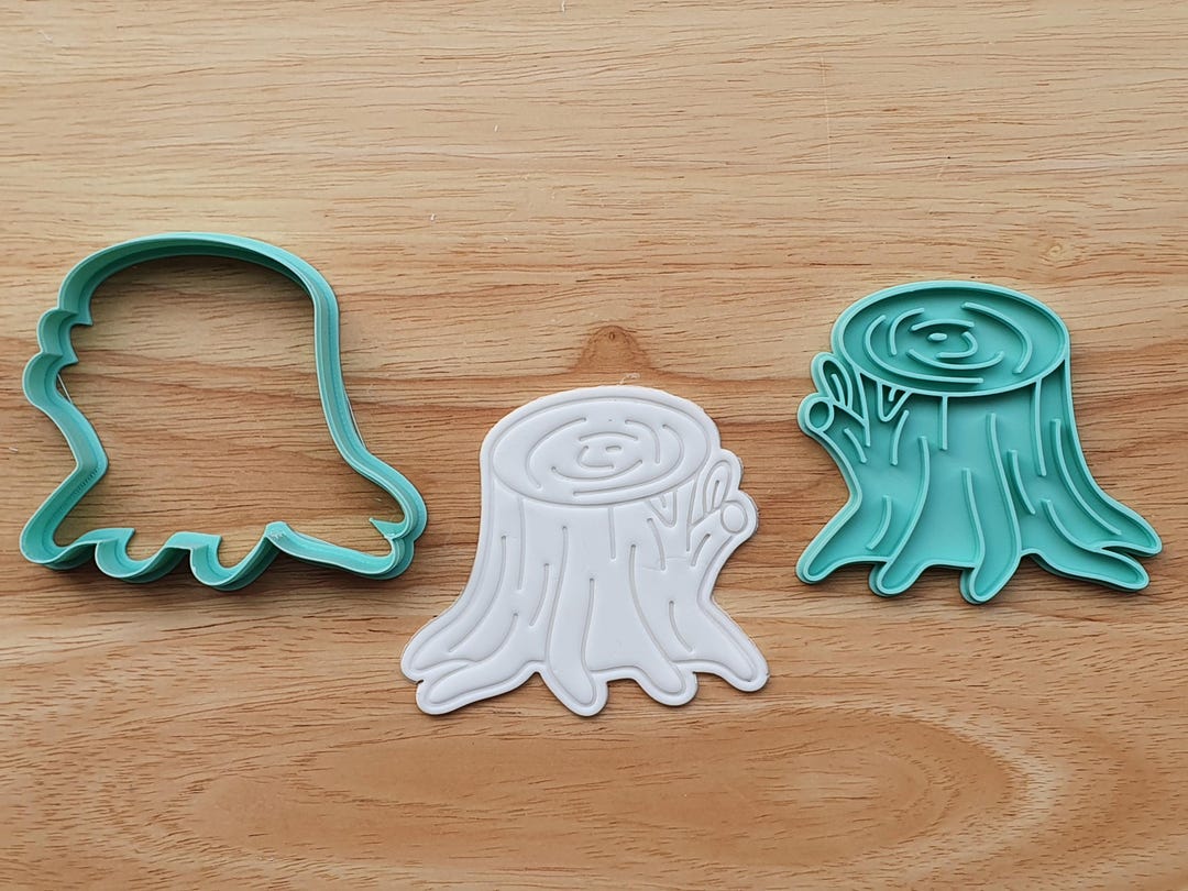 Tree Stump Cookie Cutter STL File | 3D Print Digital Download | Kids ...
