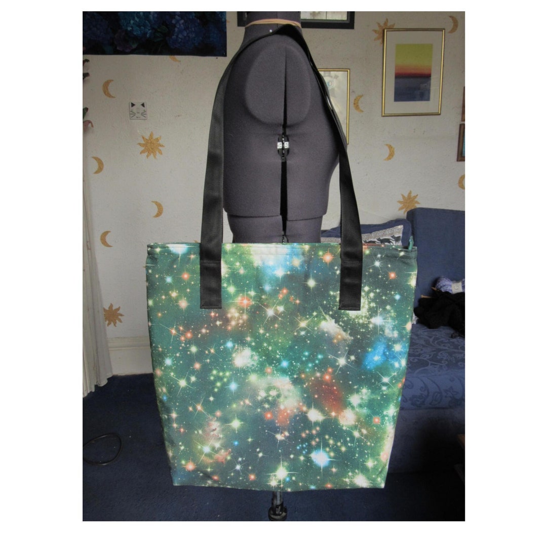 Bag for Life Galaxy Bag Outer Space Extra Large Shopper Beach Bag UK ...