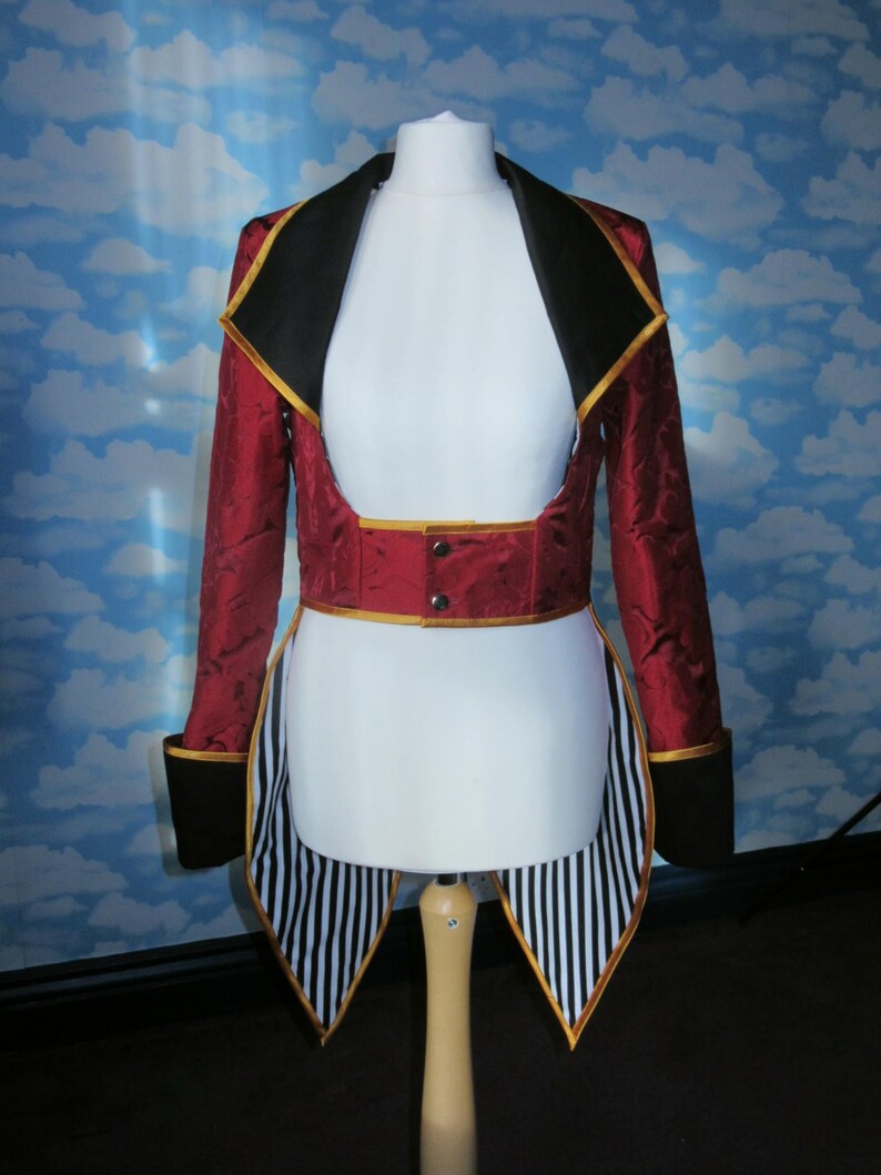 Ringmaster Coat Underbust Tailcoat Made to Order in Any Colour - Etsy