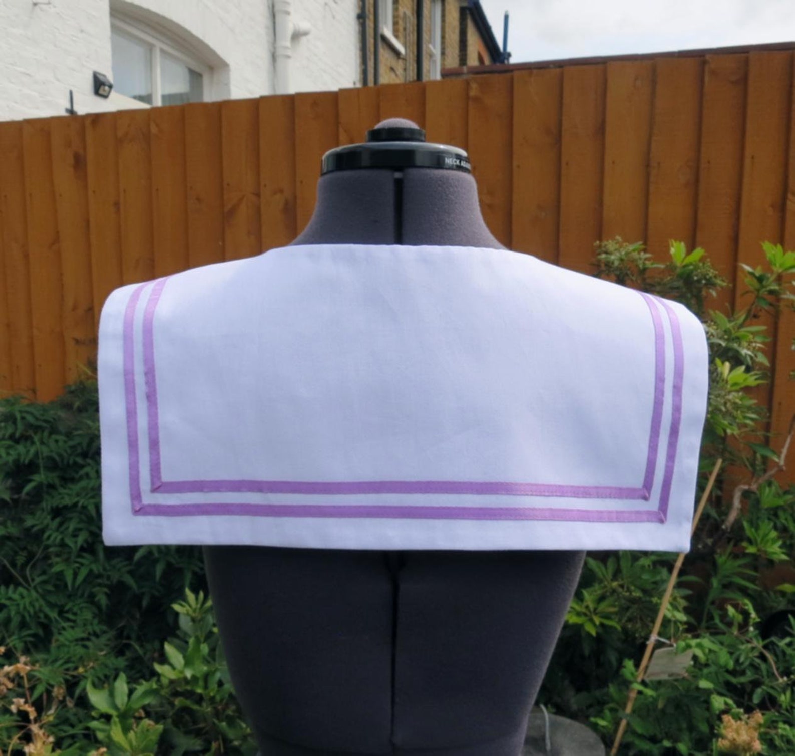 Sailor Collar With Double Stripe. Removeable Modesty Panel. Can Be Made ...