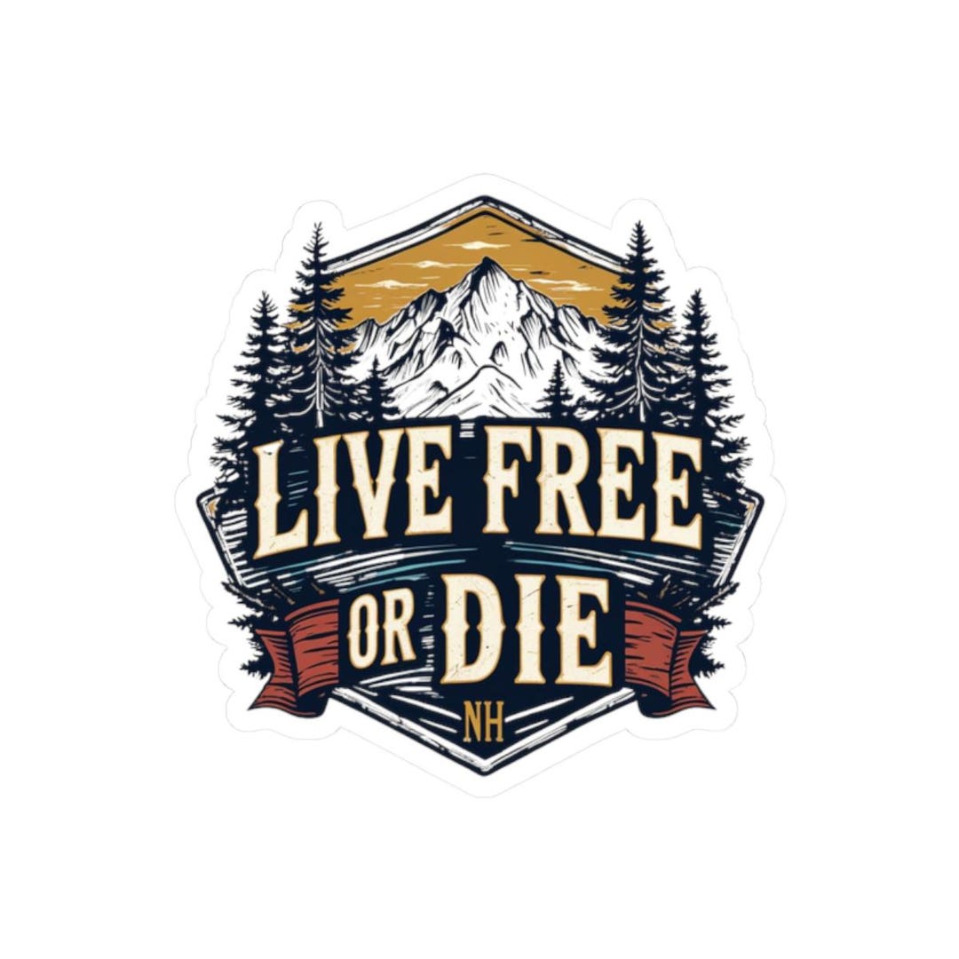 Live Free or Die Sticker Pack - Etsy