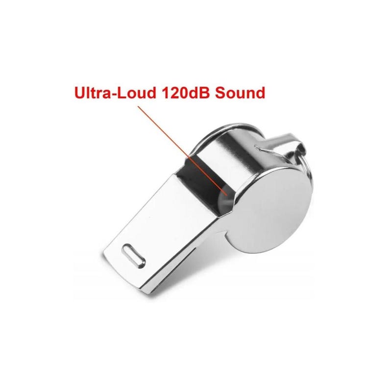 Metal Whistle| Anti-ice Safety Whistle With Ultra Loud Sound| Emergency ...