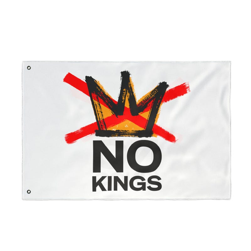No Kings Flag Png - Etsy