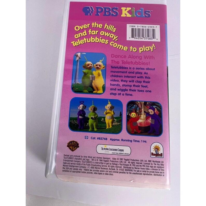 PBS Kids Teletubbies VHS Lot Volumes 1 2 4 Childrens Educational TV ...