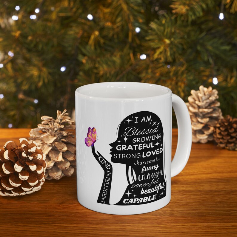 Self Motivation Mug | Inspirational Coffee Cup | Positive Affirmation ...