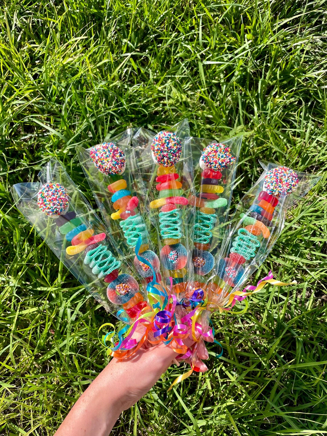 Candy Kabobs: Kids Birthday Party Favors, Classroom Birthday Treat ...
