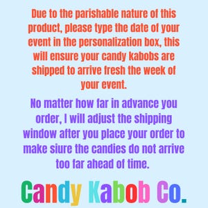 10+ Candy Kabobs: Kids Birthday Party Favors, Party Bag Favors - Etsy