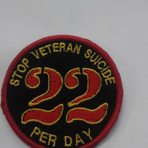 Round Stop 22 A Day Veterans Suicide Car Truck Van Window or - Etsy