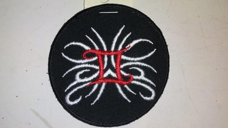 Gemini Zodiac Patch - Etsy